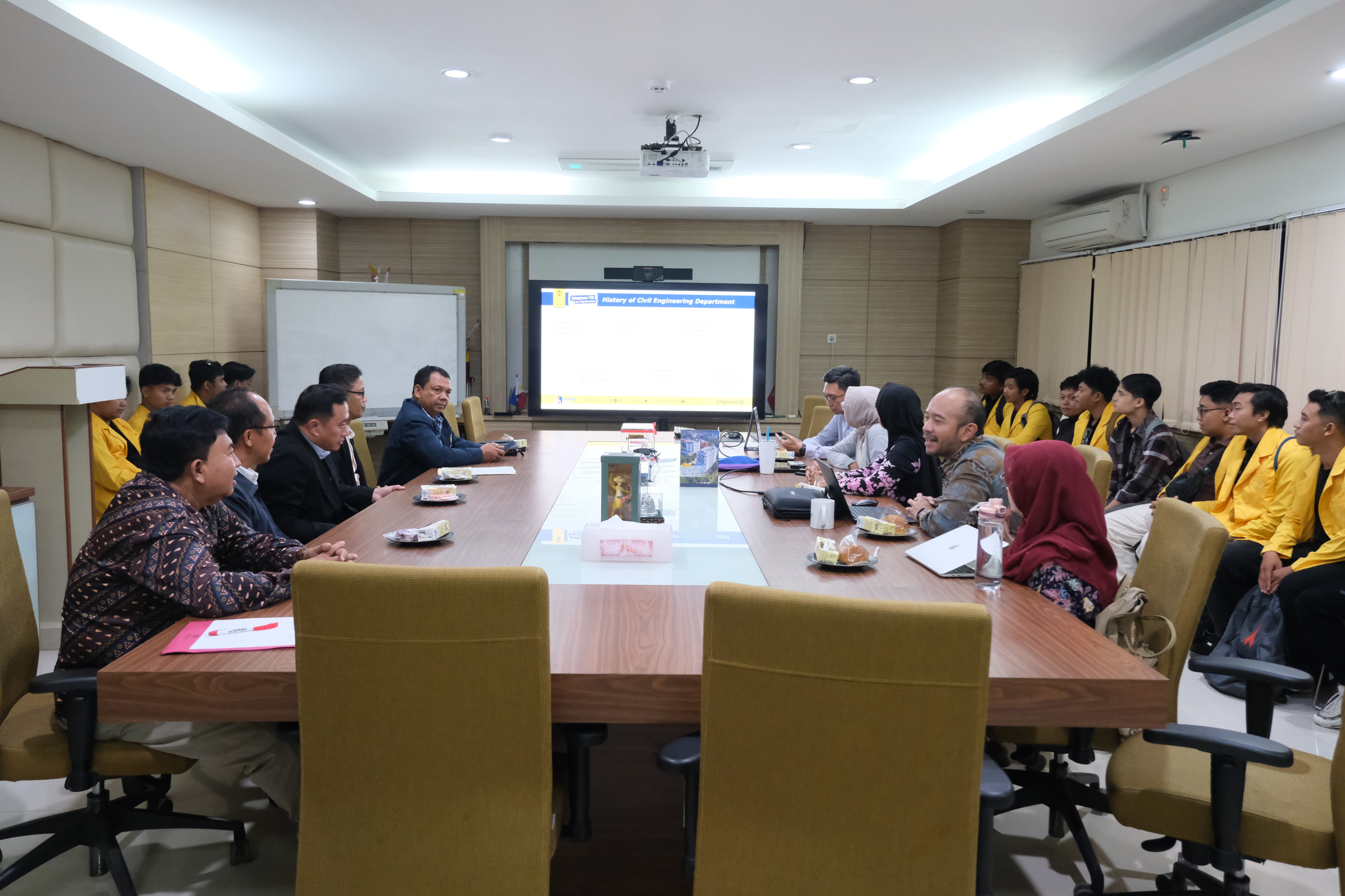 DTSL FTUI Receives Academic Visit from the Faculty of Engineering ...