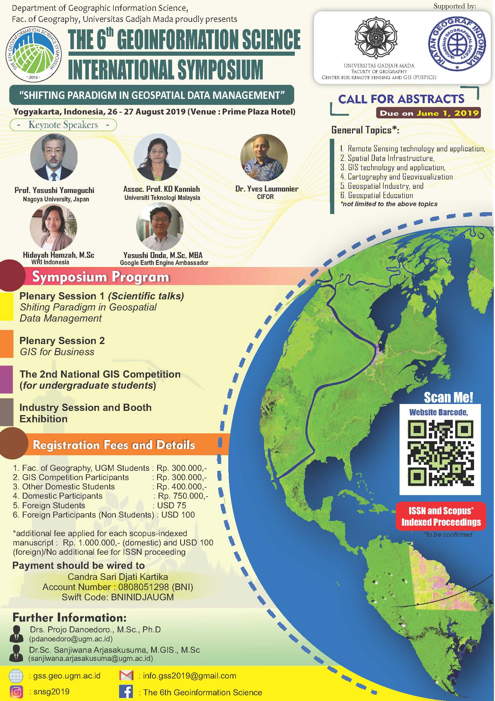 Geoinformation Science Symposium 2019 – Fakultas Teknik Universitas ...